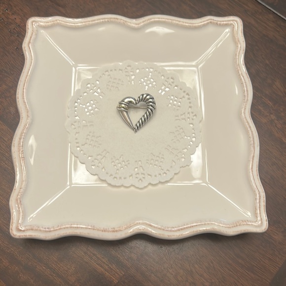 David Yurman | Jewelry | David Yurman Silver Heart Pin | Poshmark